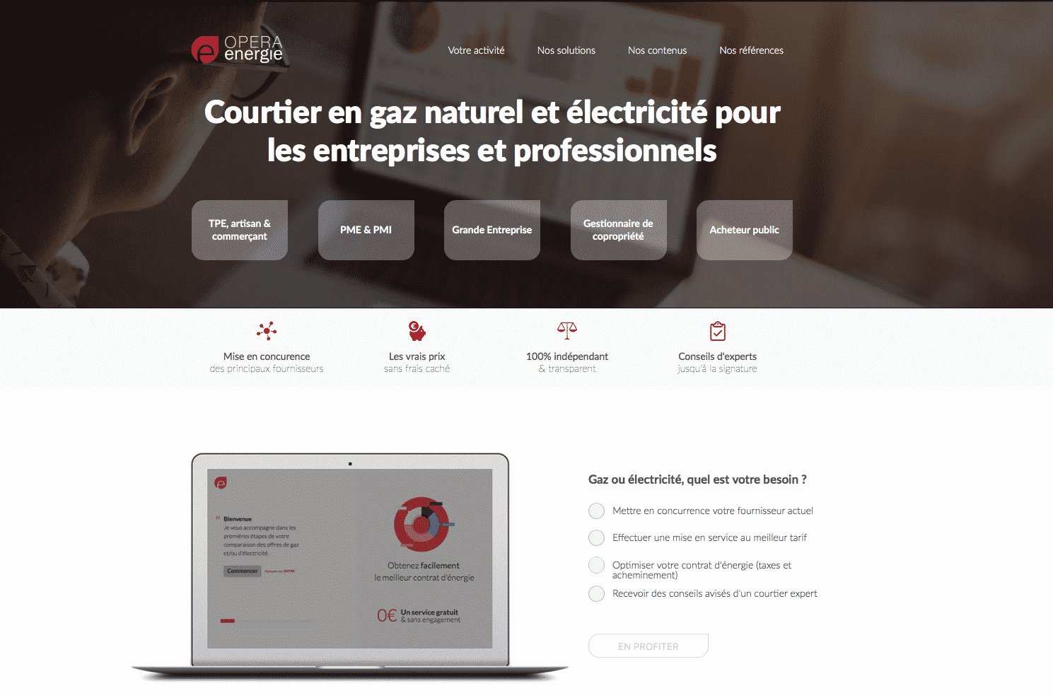 Opéra Énergie réinvente son site Internet pour vous simplifier l’énergie